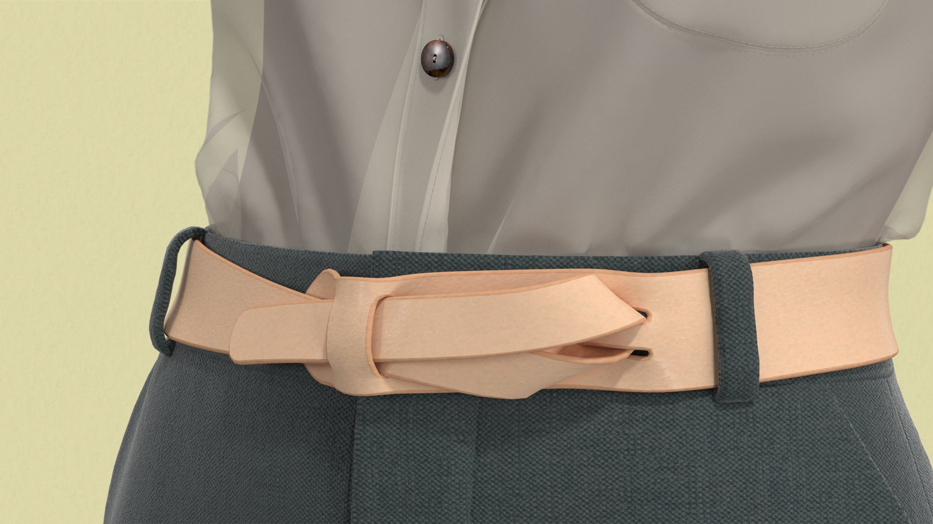Styling a Belt in CLO 3D – IDES Studio